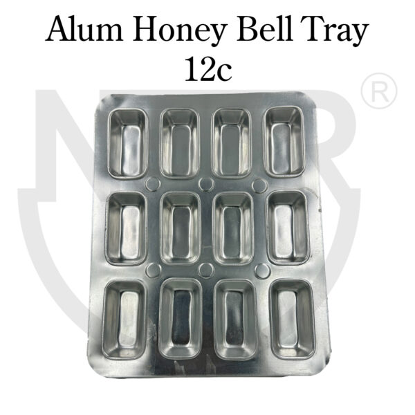 Aluminium Honey Bell Tray (12Cavity) - Noor786
